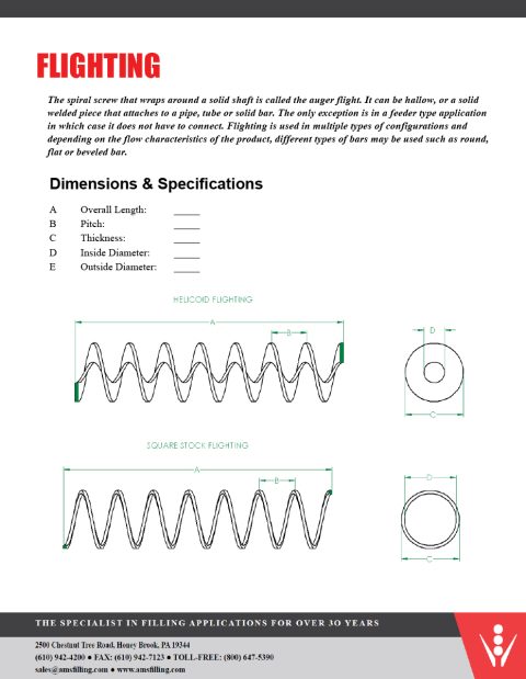 Parts Catalog - AMS Filling Systems